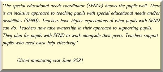 Learning, Caring, Preparing